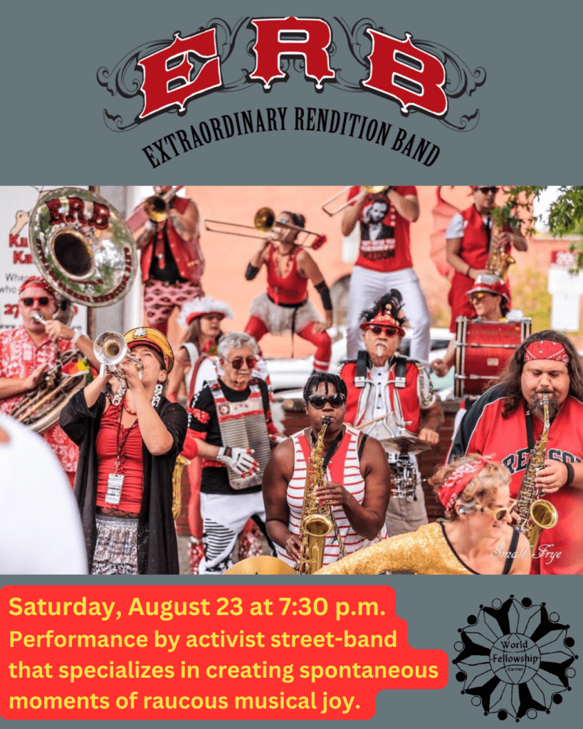 Extraordinary Rendition Band (Music Performance) – World Fellowship Center