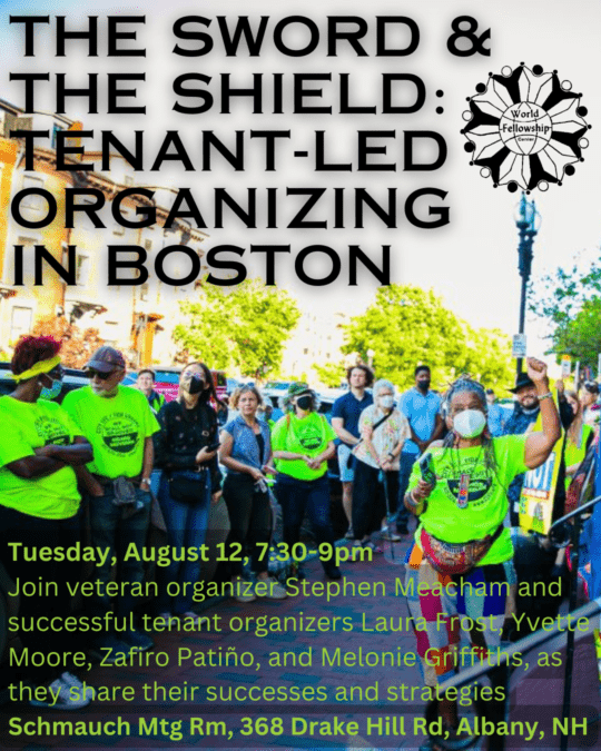 The Sword & The Shield: Tenant Organizing in Greater Boston (Stephen ...
